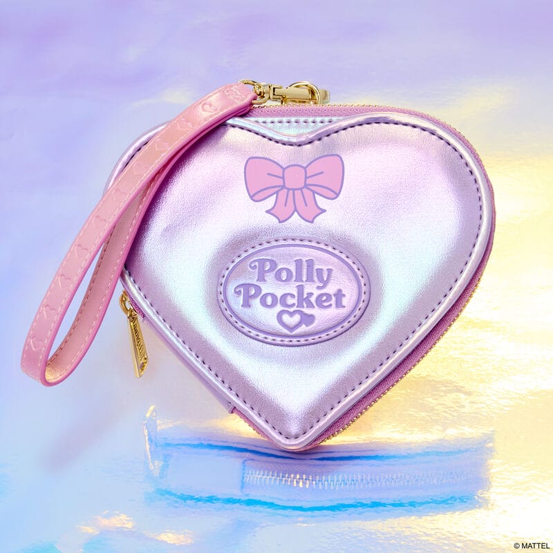 Polly Pocket Compact Playset Loungefly Figural Zip Around Wallet | Get ...
