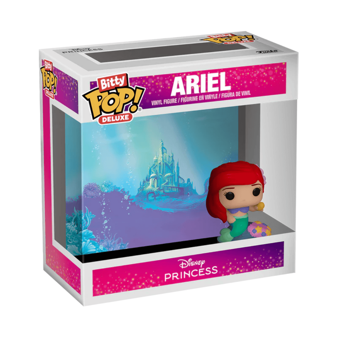 Ariel The Little Mermaid Disney Princess Funko Bitty Pop! Deluxe | Get ...