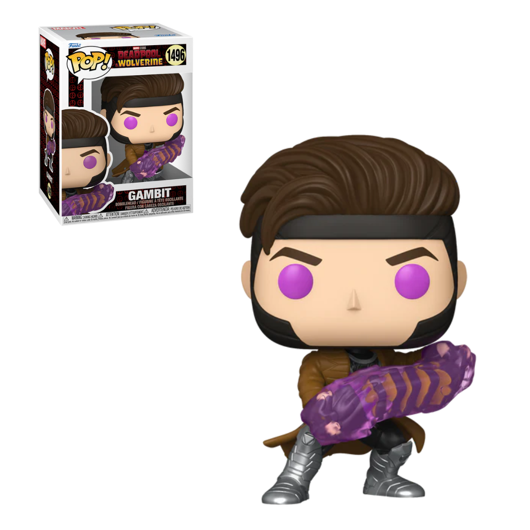 Gambit Deadpool and Wolverine Marvel Funko Pop! Vinyl | Get Ready Comics