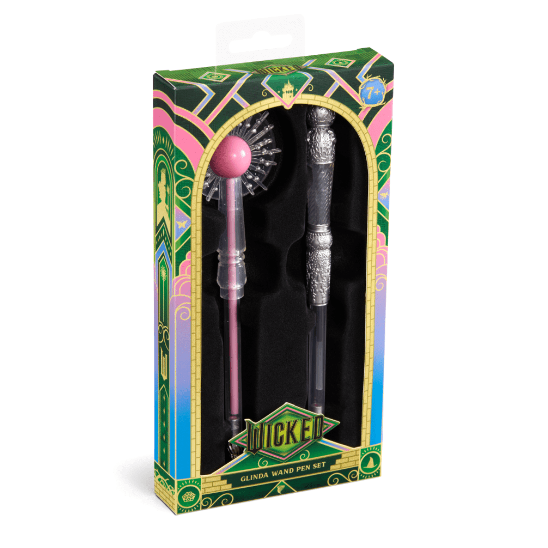 Glinda Wand Wicked Pen Set Noble Collection | Get Ready Comics