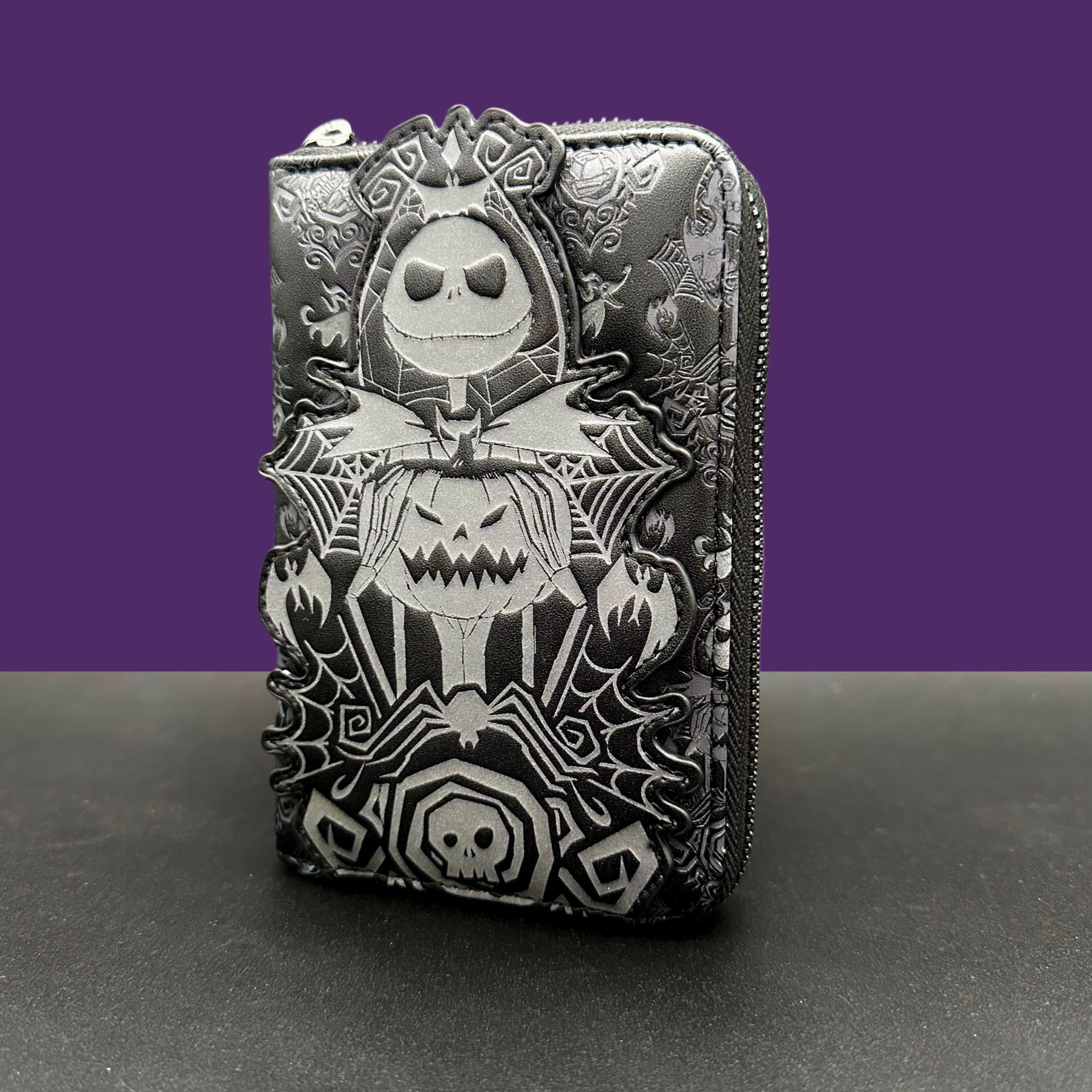 Nightmare Before Christmas Jack Skellington Black Disney Loungefly ...