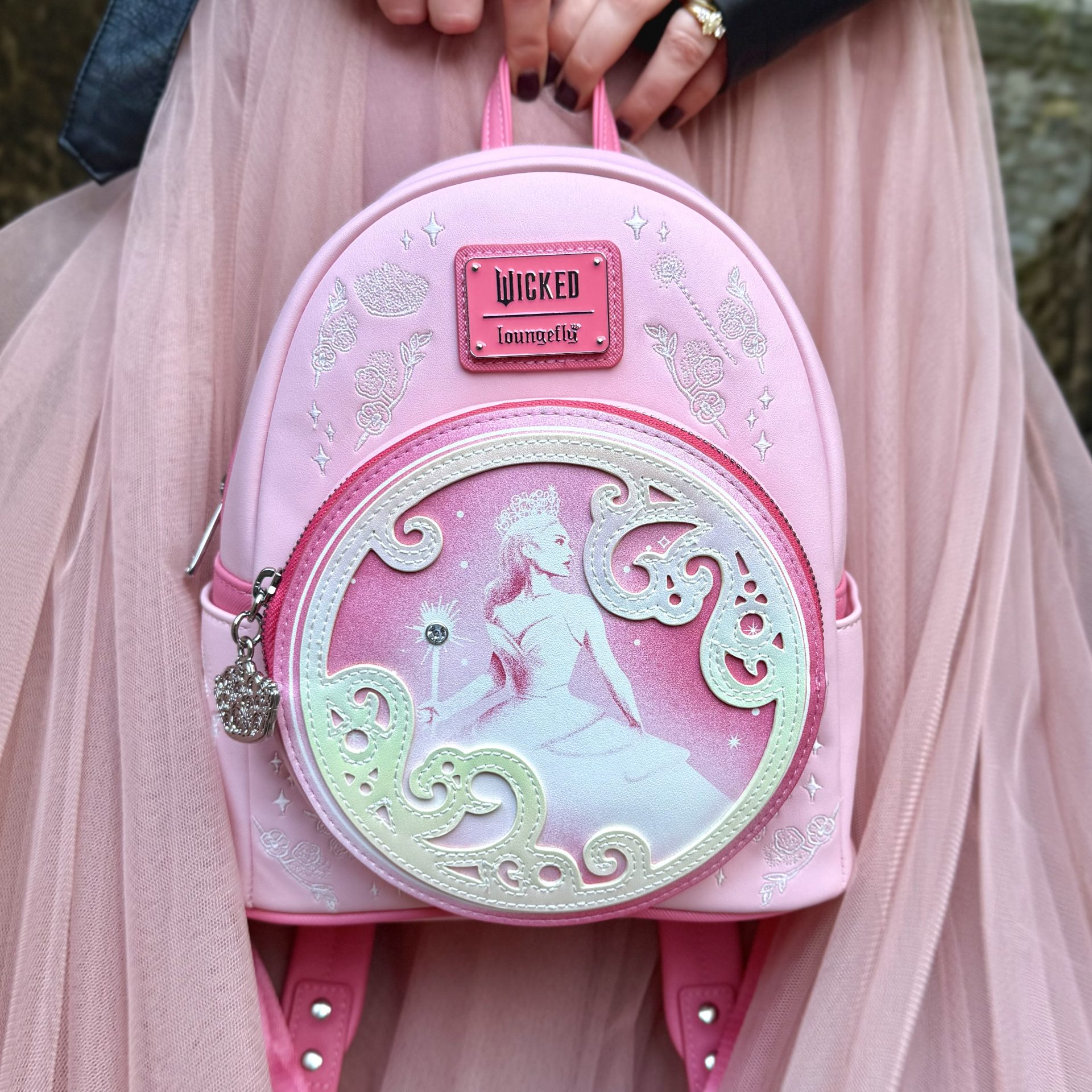 Glinda Wicked Loungefly Mini Backpack Entertainment Earth Exclusive ...